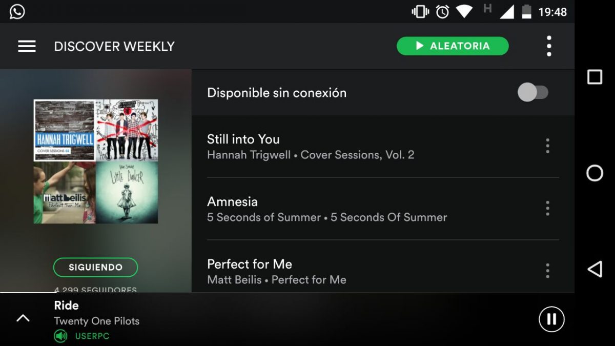 DISCOVERY WEEKLY, UNA PLAYLIST CREADA ESPECIALMENTE PARA TI, DESCUBRE ...